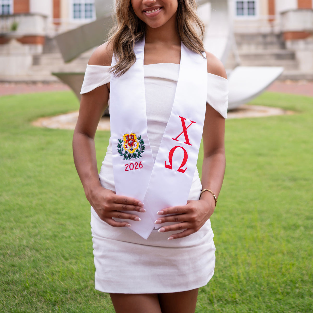 Custom Classic Greek Letter Sorority Graduation Stole – Greek Letter Co.