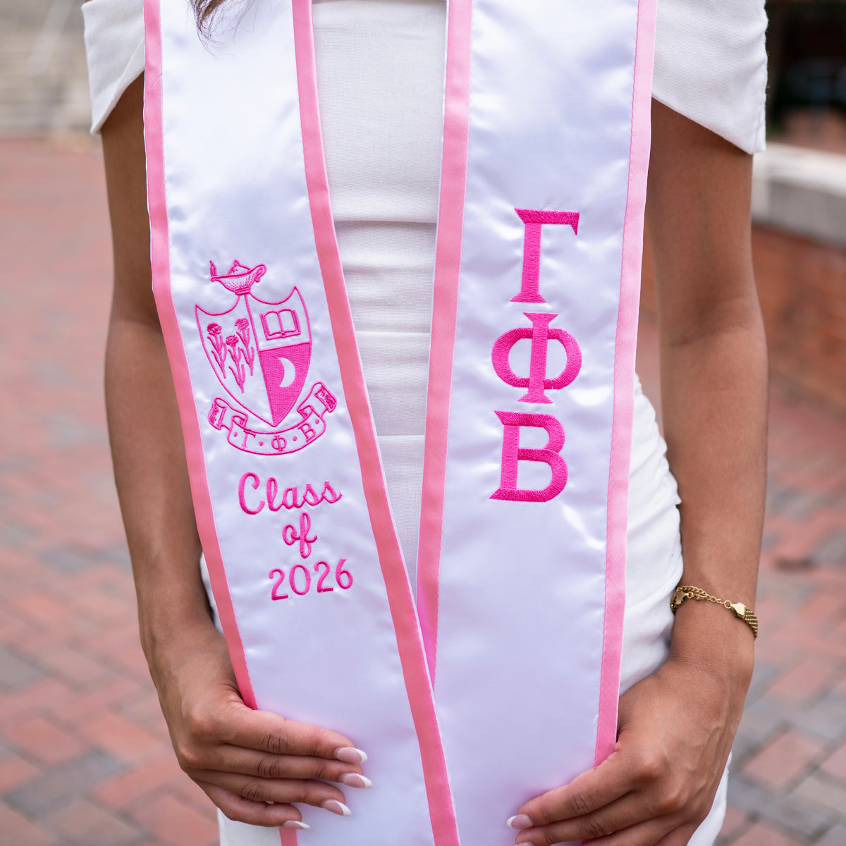 Gamma Phi Beta Minimalistic Crest Sorority Graduation Stole – Greek ...