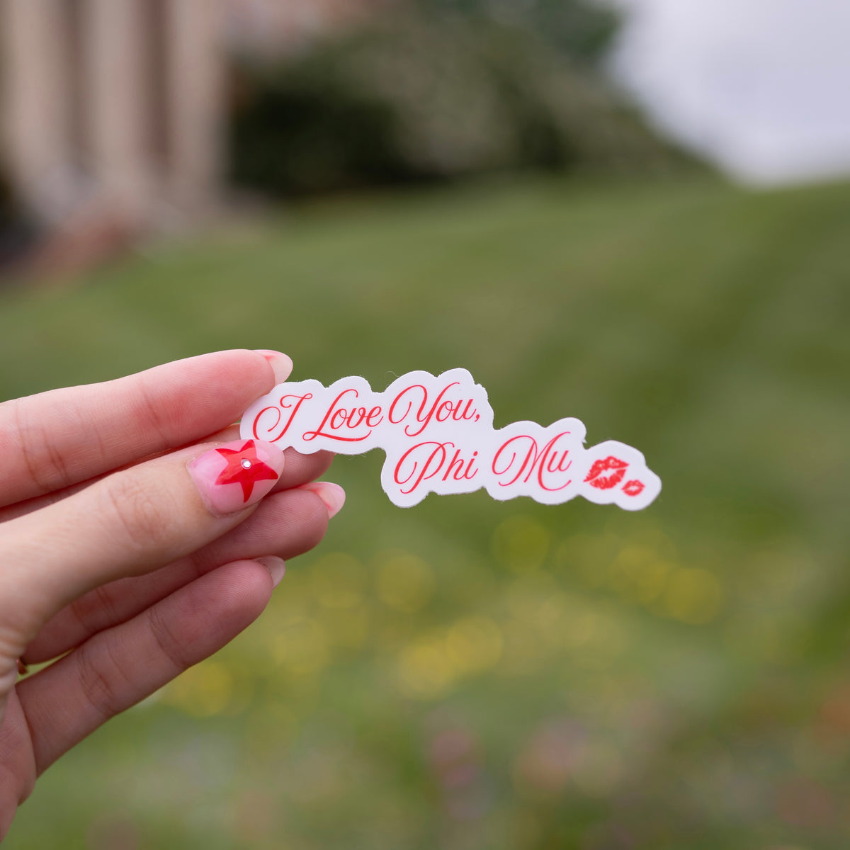 Sealed With Love Sticker - Phi Mu – Greek Letter Co.