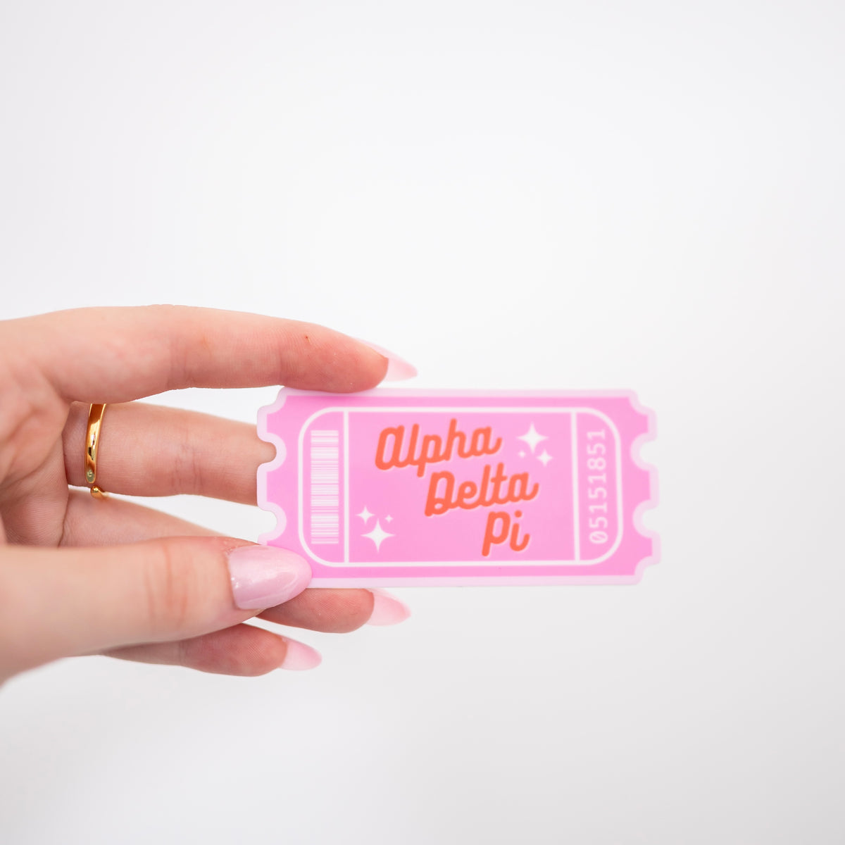 Sisterhood Stub Sticker – Greek Letter Co.