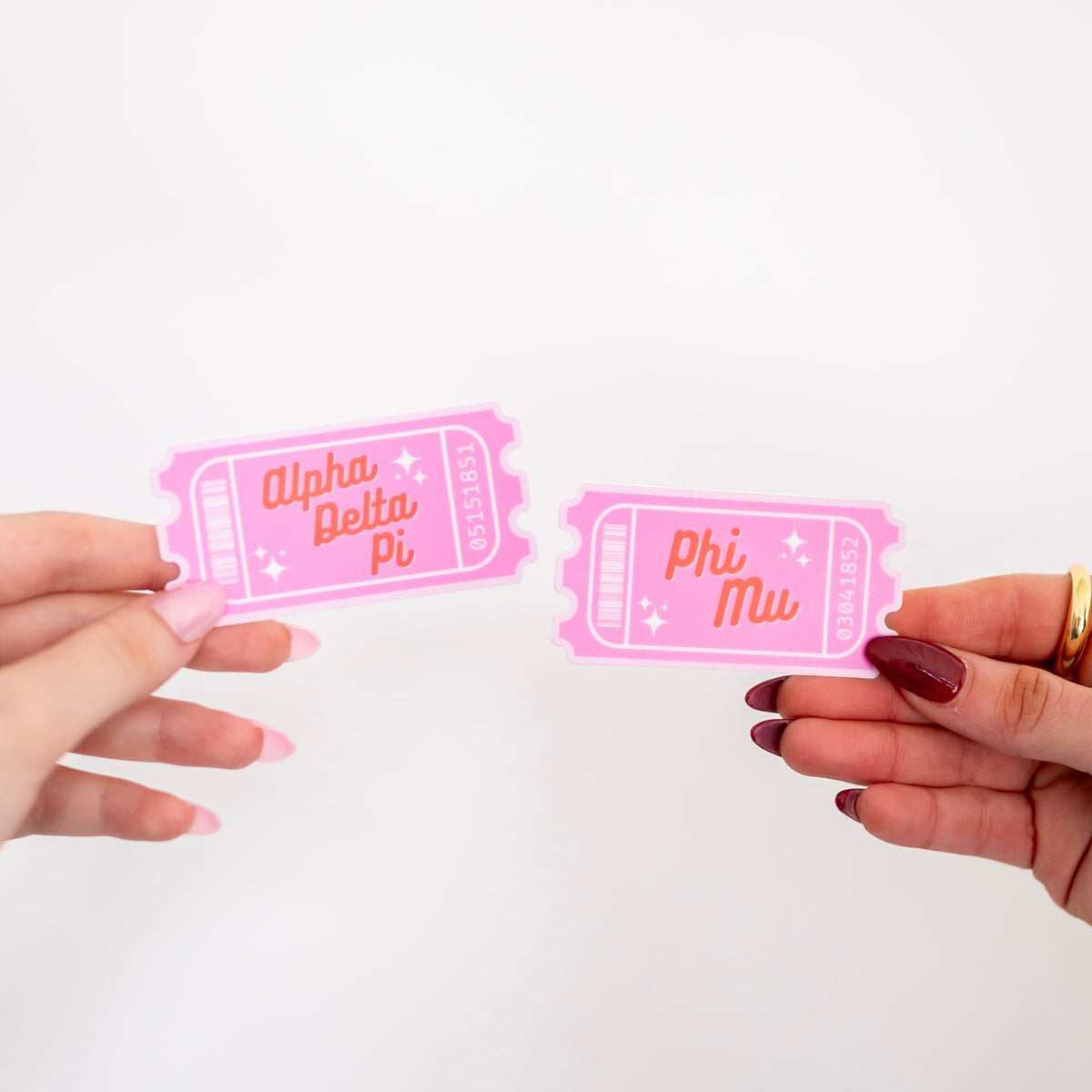 Sisterhood Stub Sticker – Greek Letter Co.