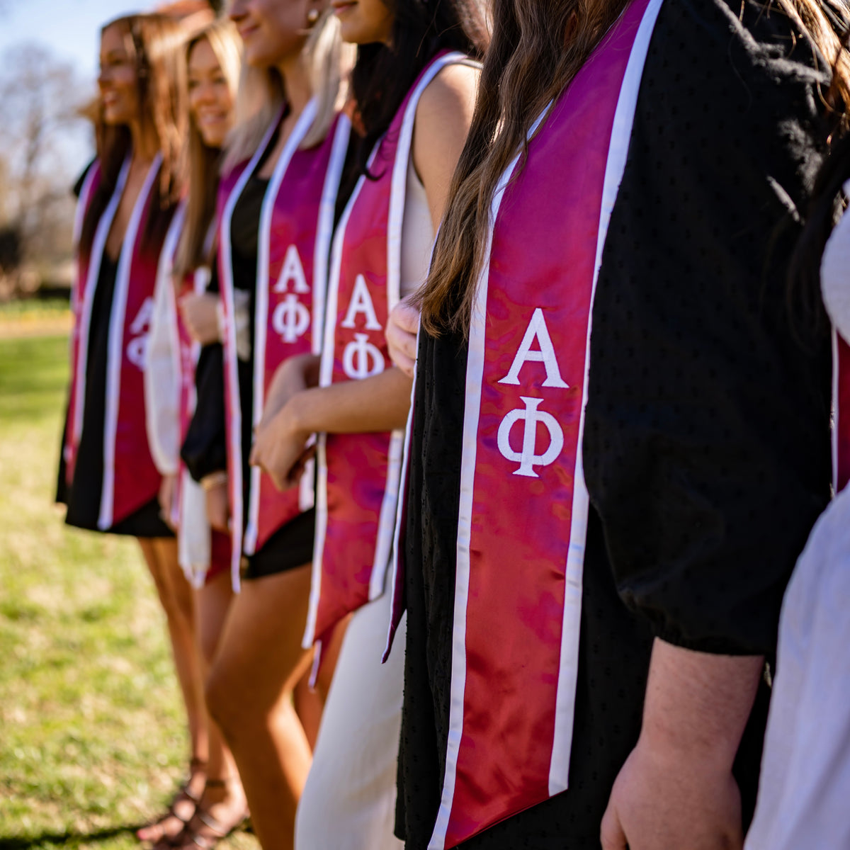 Custom Greek Letter Sorority Graduation Stole – Greek Letter Co.